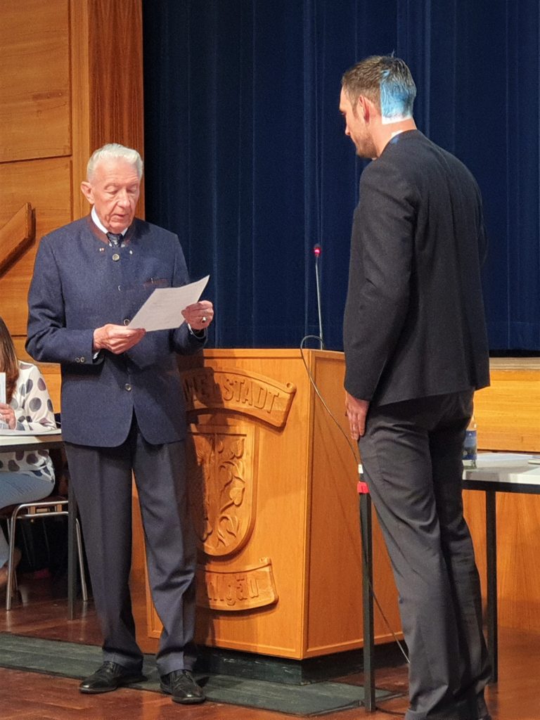 Konstituierende Stadtratssitzung der Wahlperiode 2020-2026 – Die ...